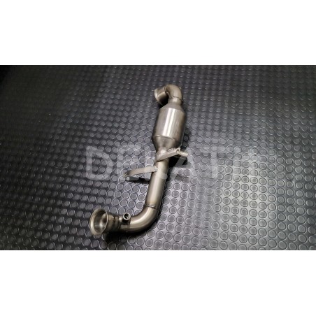 DOWNPIPE INOX 100 CELLE TUBO RIMOZIONE DPF PEUGEOT CITROEN 1.6 92 114 CV 9HR