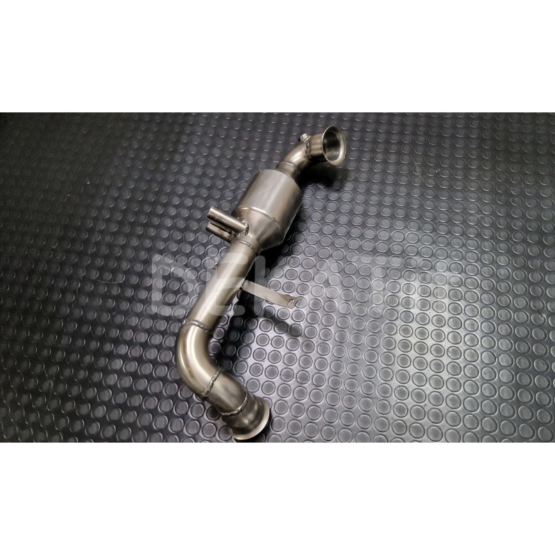 DOWNPIPE INOX 400 CELLE TUBO RIMOZIONE DPF PEUGEOT CITROEN 1.6 92 114 CV 9HR