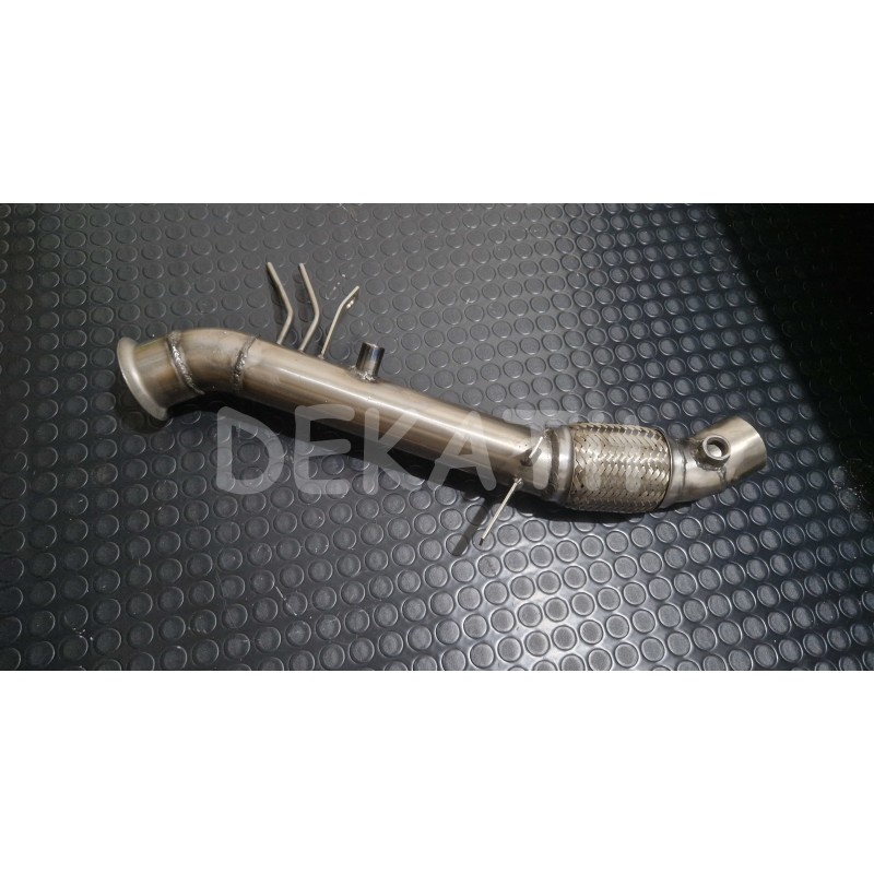 DOWNPIPE INOX TUBO RIMOZIONE DPF BMW F20 F21 114D 116D 1.5 B37 EURO6B SENZA ADBLUE