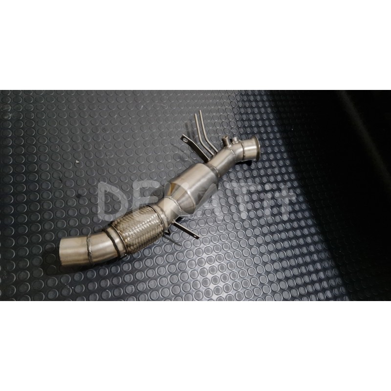 DOWNPIPE INOX 200 CELLE TUBO DPF BMW F20 F21 114D 116D 1.5 B37 EURO6B SENZA ADBLUE
