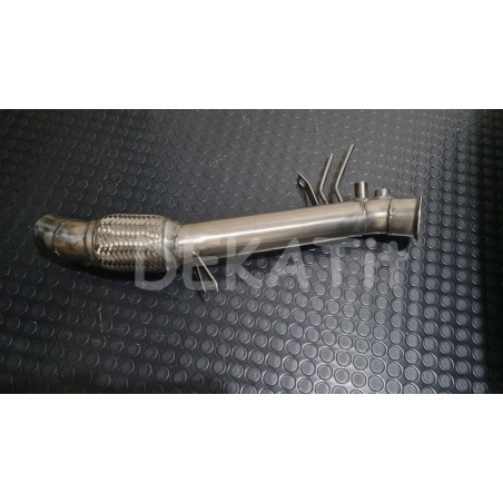 DOWNPIPE INOX TUBO RIMOZIONE DPF BMW F20 F21 114D 116D 1.5 B37 EURO6C 6D-TEMP CON ADBLUE