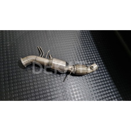 DOWNPIPE INOX 200 CELLE TUBO DPF BMW F20 F21 114D 116D 1.5 B37 EURO6C 6D-TEMP CON ADBLUE