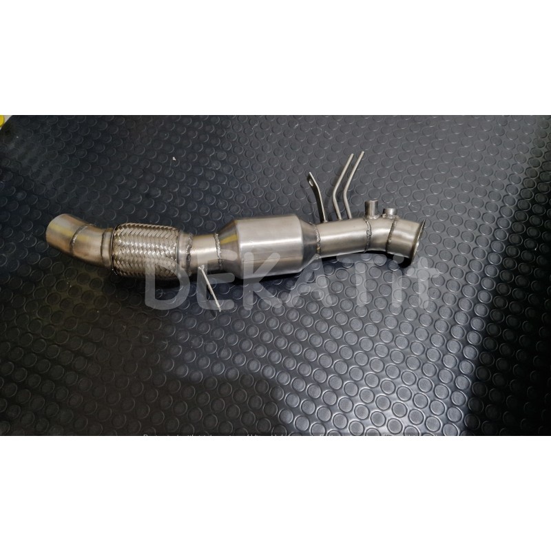 DOWNPIPE INOX 100 CELLE TUBO DPF BMW F20 F21 114D 116D 1.5 B37 EURO6C 6D-TEMP CON ADBLUE
